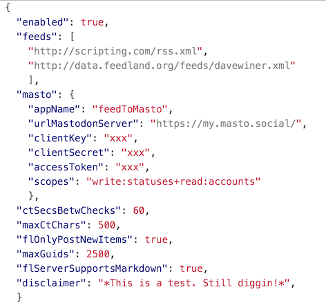 GitHub - scripting/feedToMasto: Node app that checks a list of feeds periodically, post new ...